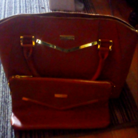 joy and iman | Bags | Joy And Iman Vintage Leather Bag Set | Poshmark